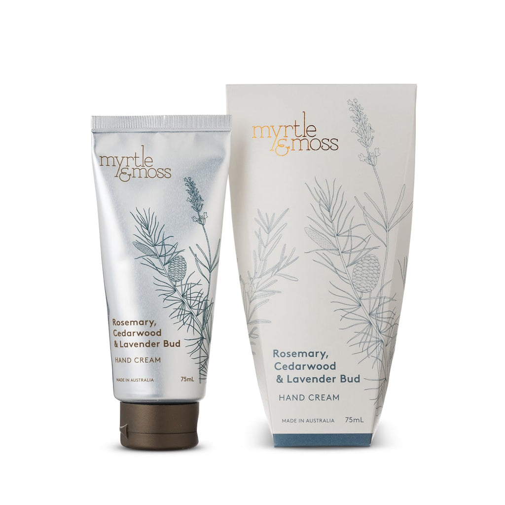 Myrtle and moss - rosemary cedarwood lavender hand cream – The ...
